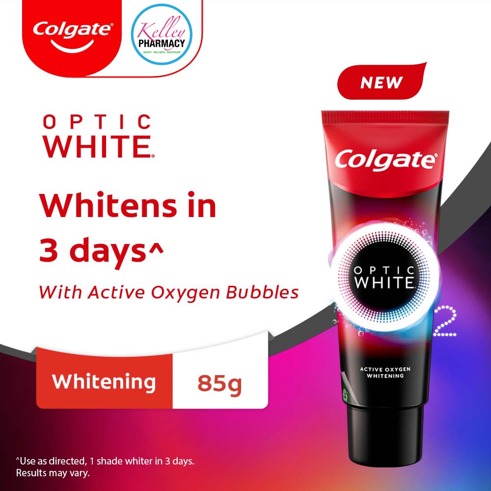 Colgate Optic White O2 Oxygen Whitening Toothpaste (EXP 2025) | Shopee ...