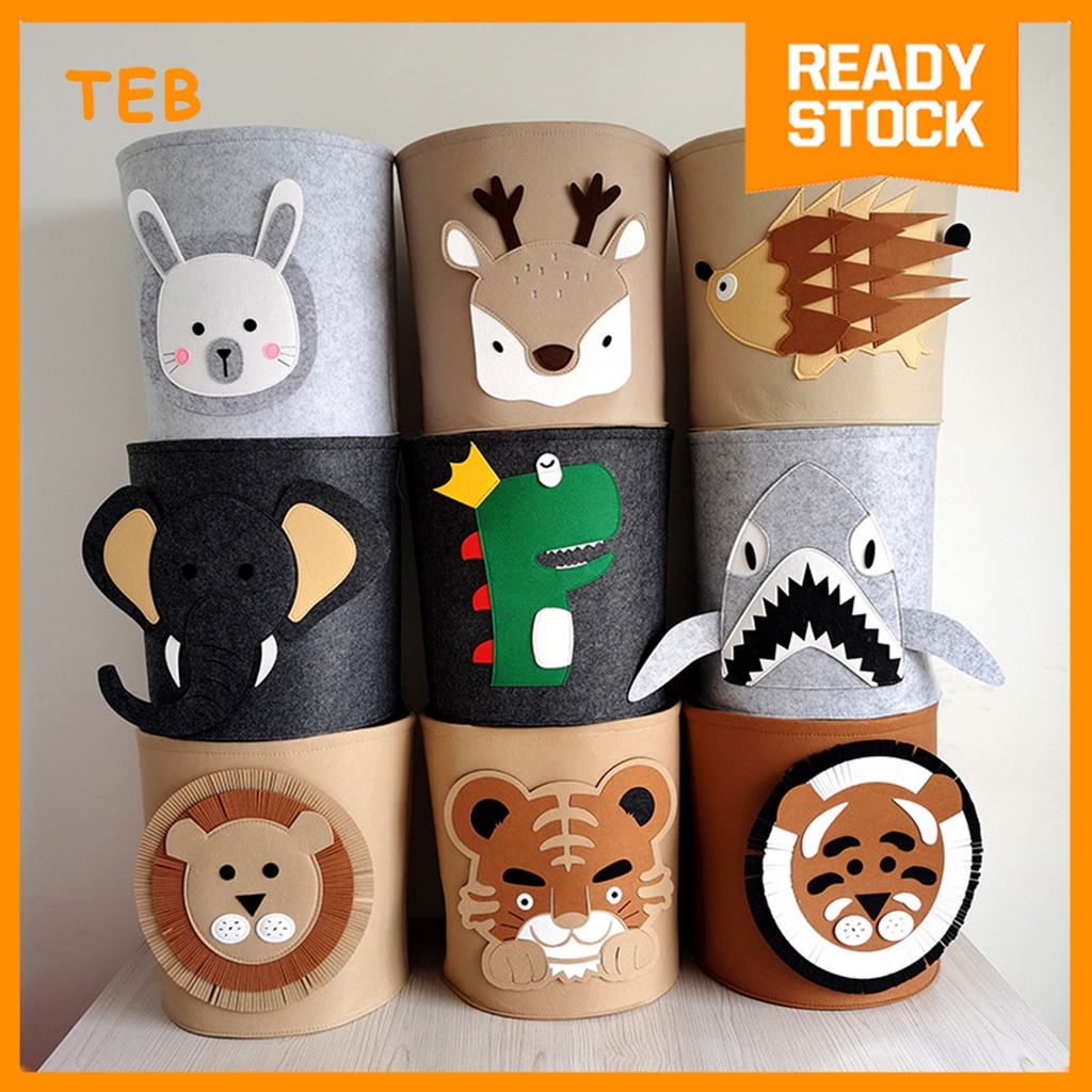 Animal Design Foldable Storage Basket For Toy Storage Organizer Laundry ...