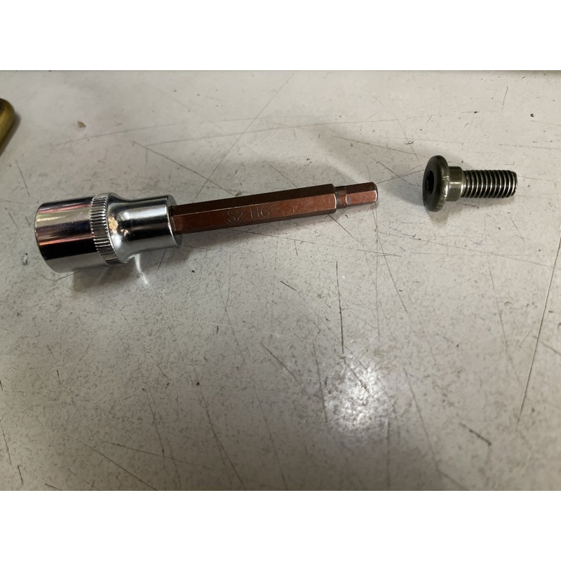 NO.6 Allen Key Bit Socket Tools H6 EXTRA LONG HEX BIT SOCKET buka screw ...