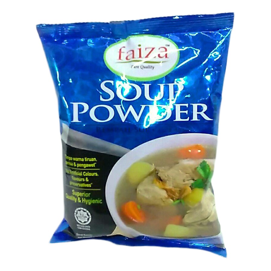 FAIZA SOUP POWDER REMPAH SUP 220g | Shopee Malaysia