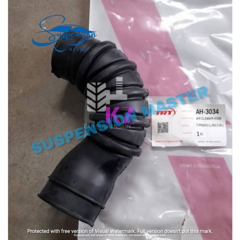 AIR CLEANER HOSE / INTAKE HOSE - TOYOTA PRADO 1996 2.8L DSL LJ95 LJ90 ...
