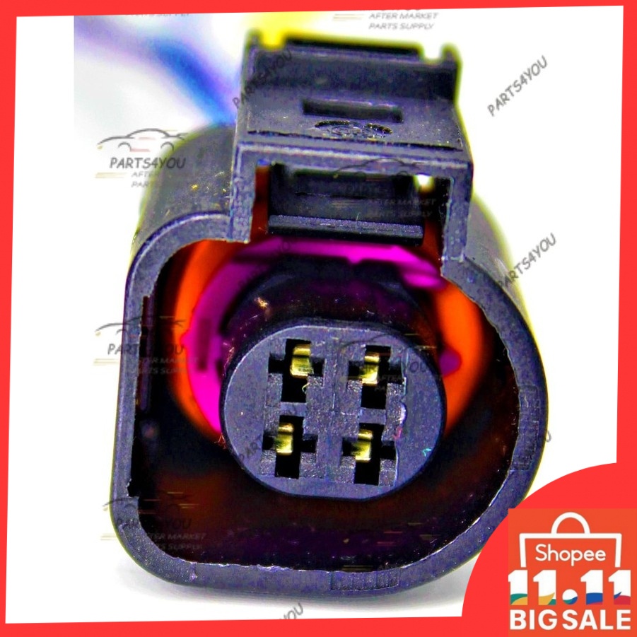 VOLKSWAGEN JETTA PASSAT AUDI COOLANT TEMPERATURE SENSOR SOCKET ...