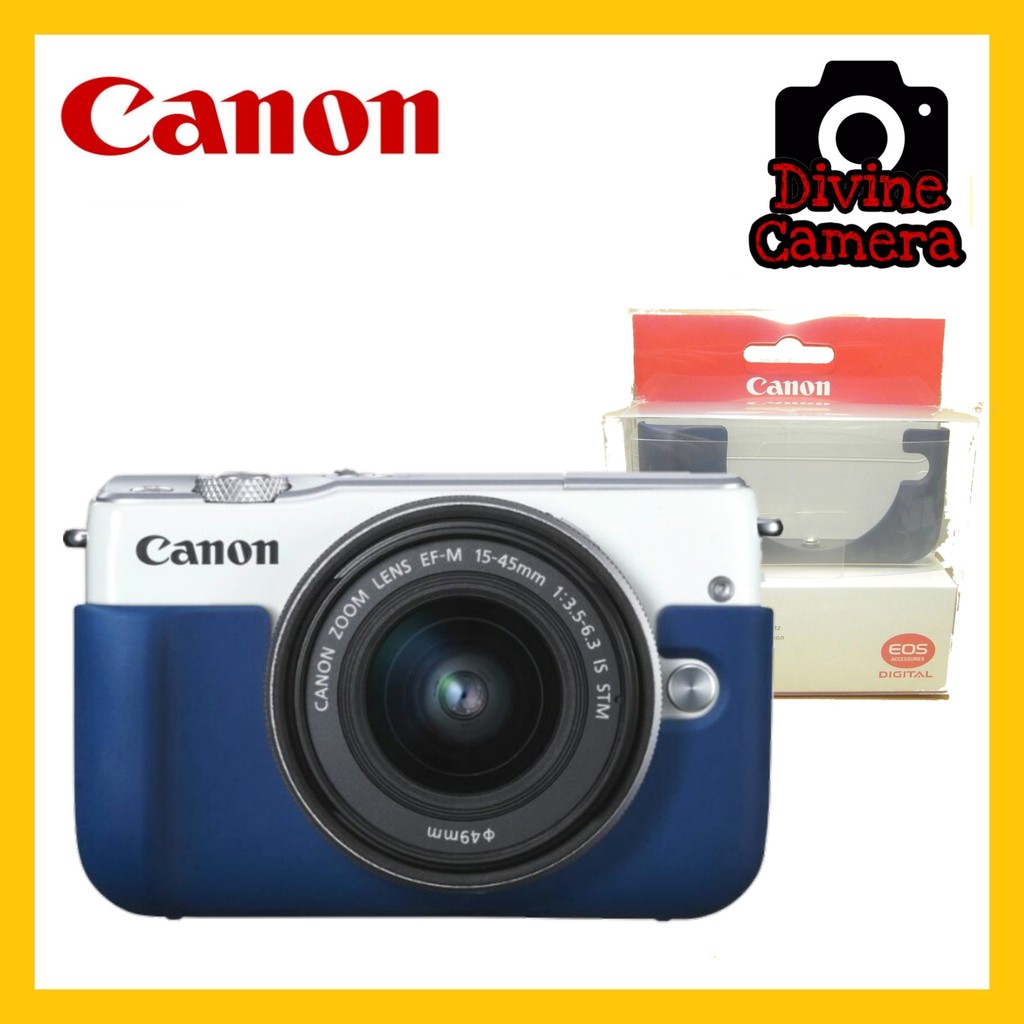 Canon EH28-FJ Body Jacket (Navy Blue) For Canon EOS M10 | Shopee Malaysia