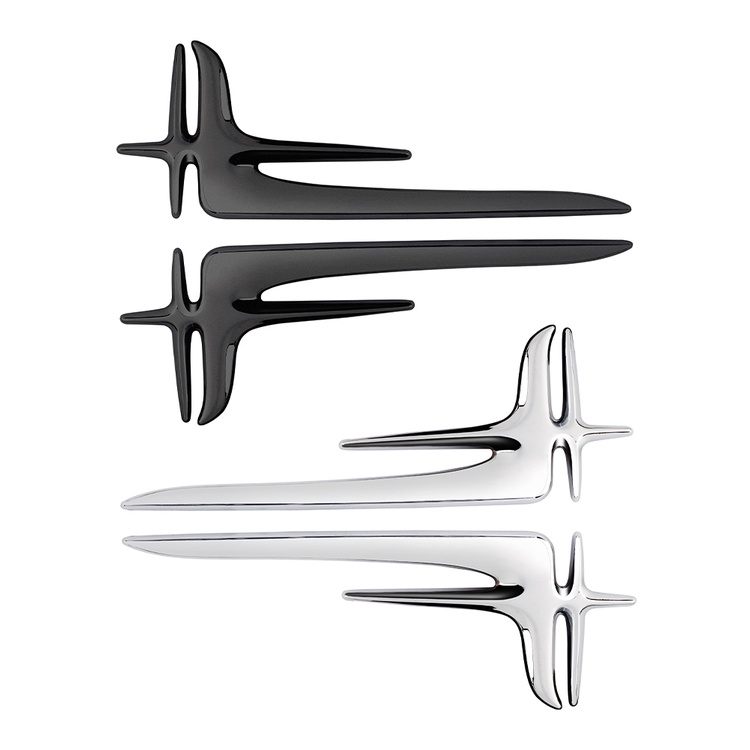 Stickers, Logos & Emblems Car Metal Lengthened Side Seam Label ...