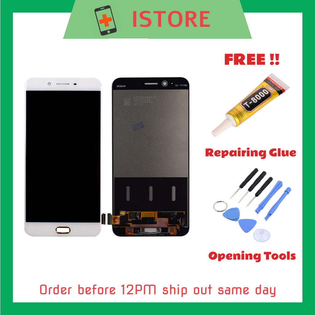 Oppo R9s Plus Full Set LCD Screen + Touch Screen Digitizer Replacement ... Oppo R9s Plus Full Set LCD Screen + Touch Screen Digitizer Replacement ...