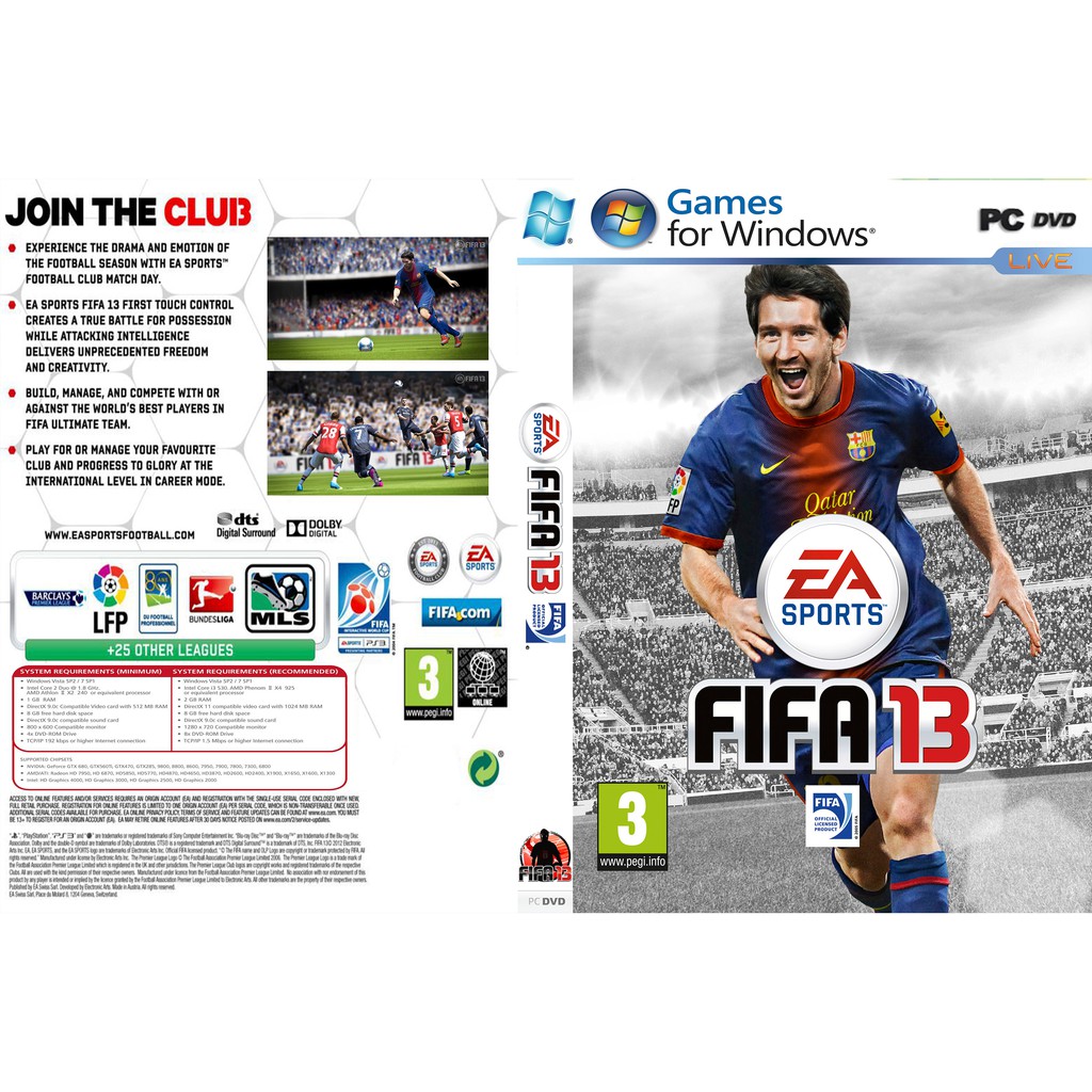 FIFA 13 PC GAME [Offline INSTALLATION] | Shopee Malaysia