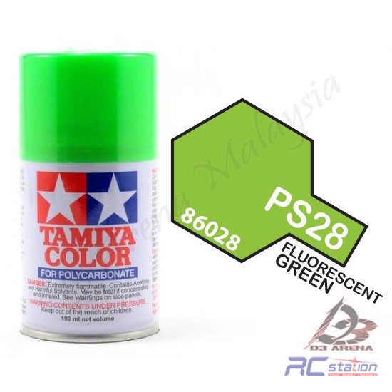 Tamiya Color PS-28 Fluorescent Green #86028 | Shopee Malaysia