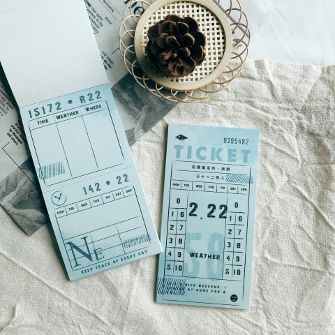 Weekend Ticket (Note Paper) | Shopee Malaysia