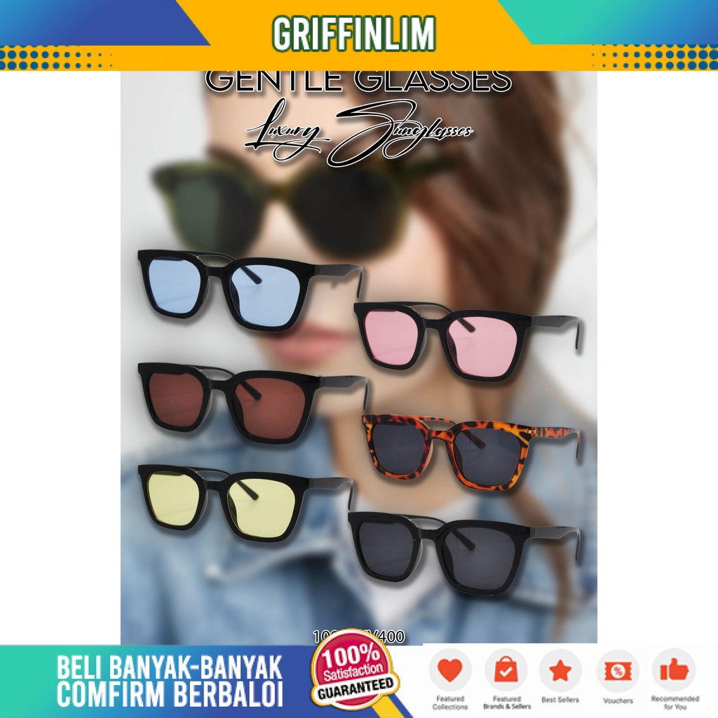 New Fashion Sunglasses For Men/Women Square Spek mata cermin mata uv400 ...