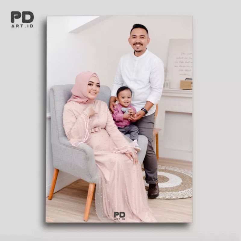 KAYU Photo Print 17R/30x40 cm Plus Waterproof MDF Wood Frame | Shopee ...