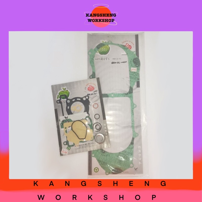 YAMAHA EGO-LC-FI (TOP/CLUTCH GASKET) - FUEL INJECTION (EGOLC EGOLCFI ...