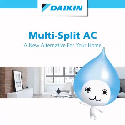 DAIKIN MULTI-SPLIT AIR COND R32 INVERTER [OUTDOOR MKC50RVM 2.0HP] + [3 ...