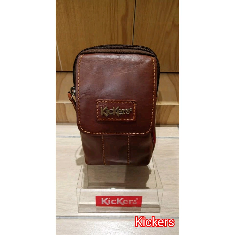 Kickers Leather Bag (Pouch) | Shopee Malaysia