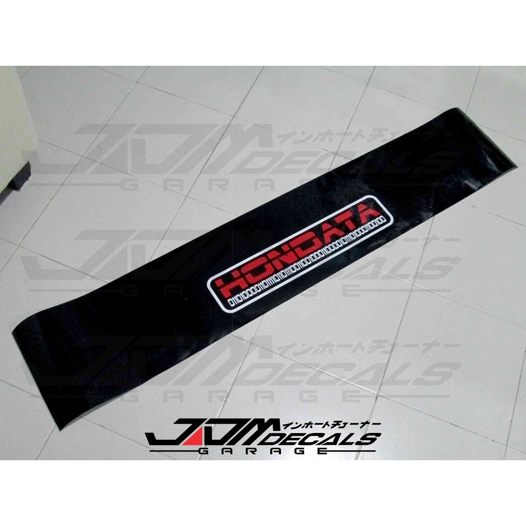 Hondata Windshield Banner Sticker | Shopee Malaysia