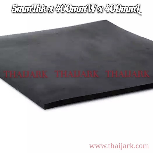 Neoprene Sheet, Size: 5mm x 400mmW x 400mmL, Smooth Surface Rubber ...