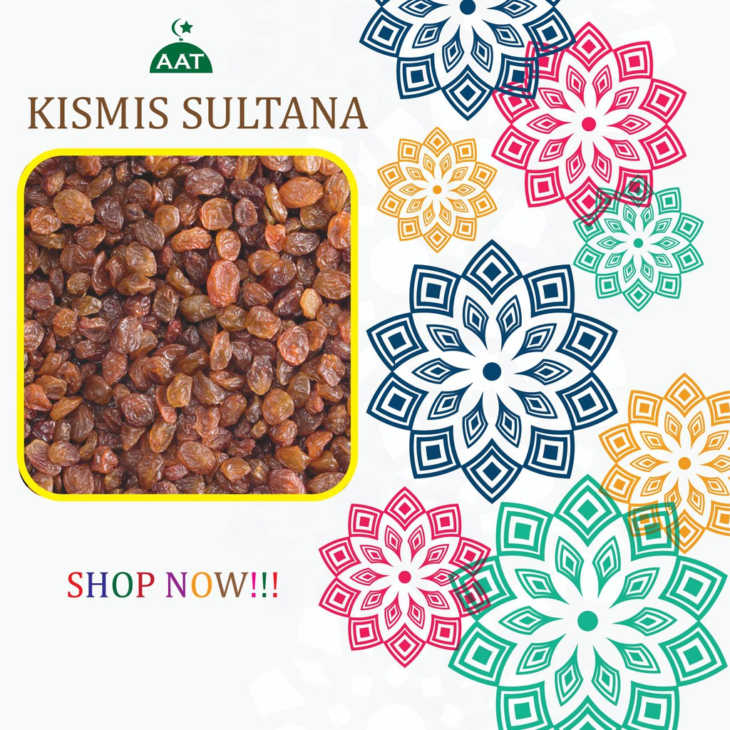 KISMIS SULTANA(SULTANA RAISIN) ~ AJWAD | Shopee Malaysia