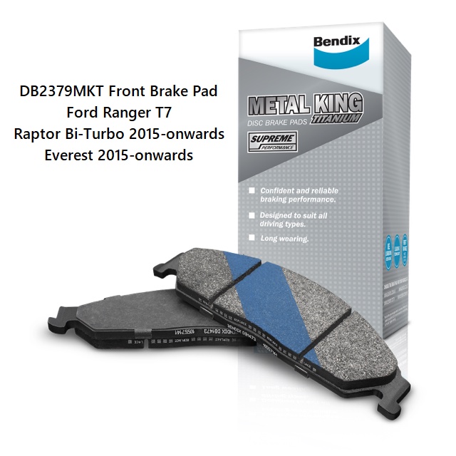 Original Bendix DB2379MKT Front Brake Pad - Ford Ranger T7 Raptor Bi ...