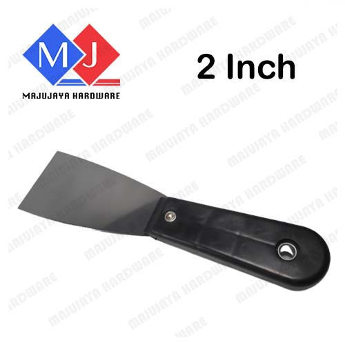 BISON Stainless Steel Scraper With PVC Handle Burger Flipper 1''- 6 ...