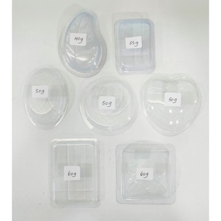 Heart Oval Square Round shape PVC soap mold /mould Acuan Sabun ...