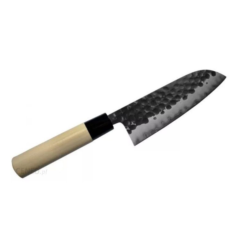 F1112 Japan Tojiro Santoku multi purpose kitchen knife 170mm hammered ...