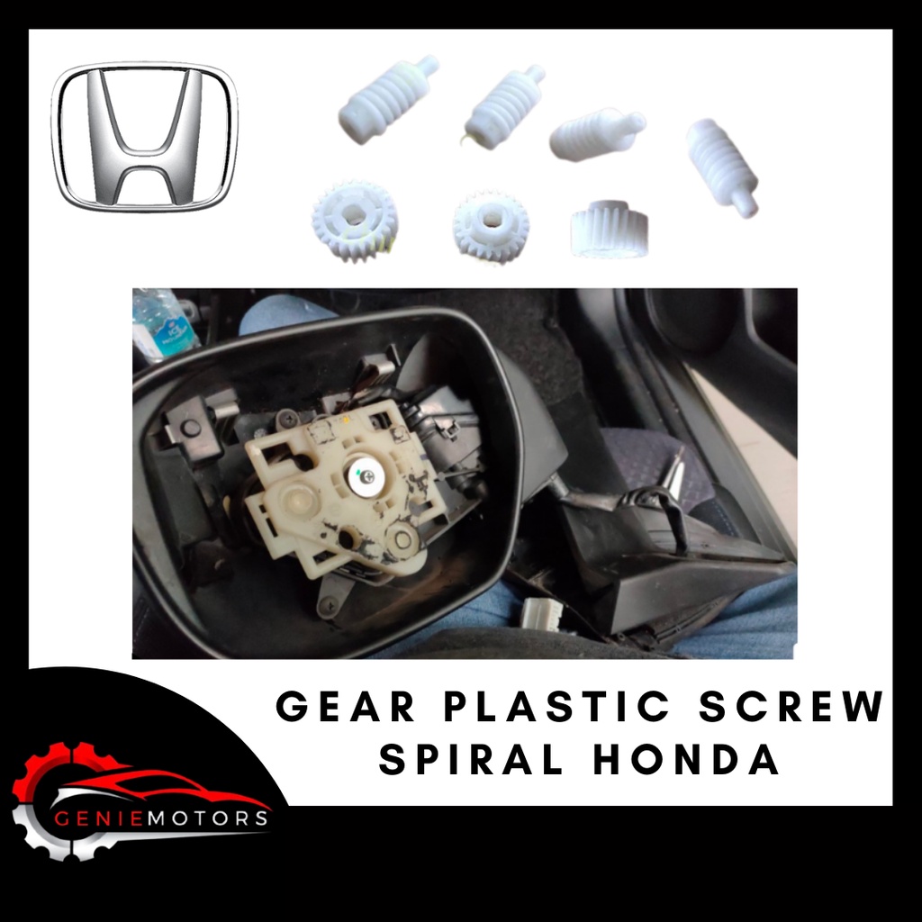 (1PCS) SIDE MIRROR GEAR PLASTIC SCREW SPIRAL F-FH1 HONDA CIVIC FD 03~06 ...