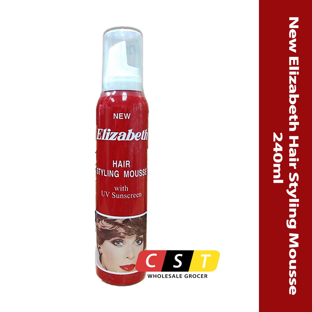 New Elizabeth Hair Styling Mousse 240ml | Shopee Malaysia