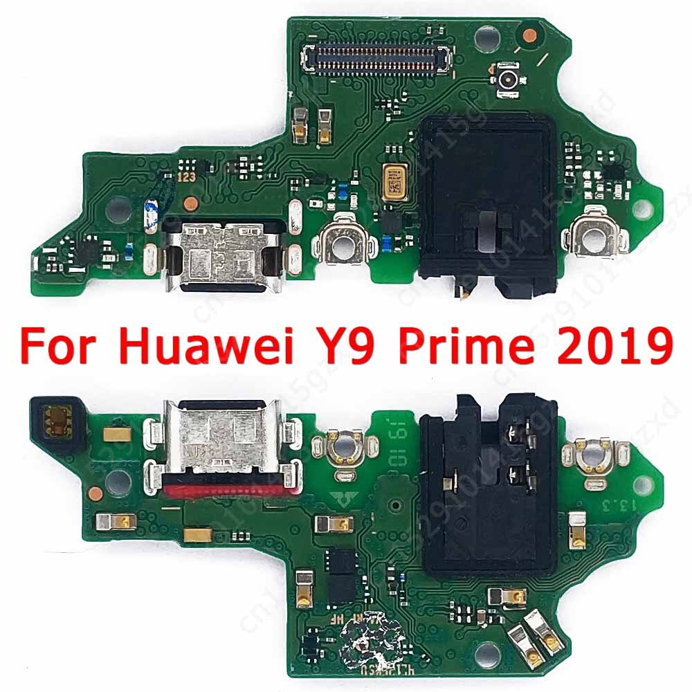 Original Charging Port For Huawei Y9s Y9 Prime 2019 2018 Charge Board Flex Usb Connector Plate ...