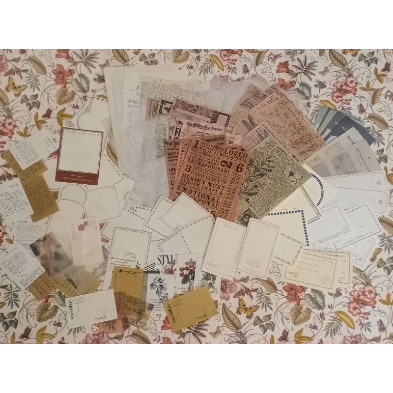 (calico meow)100++轻复古素材包 | Shopee Malaysia