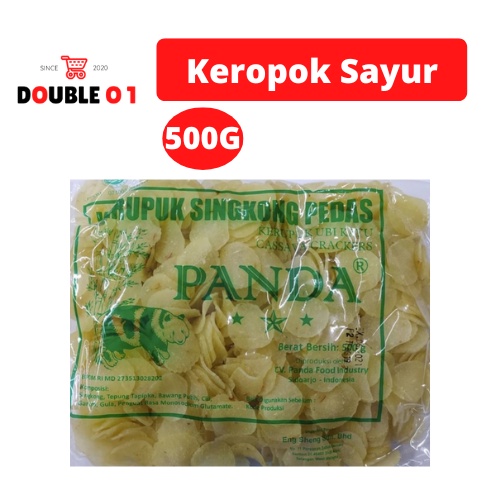 CAP PANDA KEROPOK SAYUR PEDAS 500gram | Shopee Malaysia