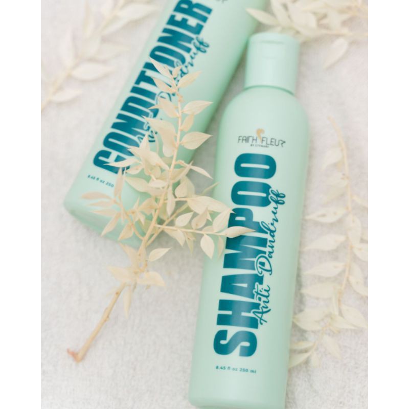 🎉 SET COMBO SHAMPOO & CONDITIONER DANDRUFF FAITH FLEUR🎉 (READY STOCK ...