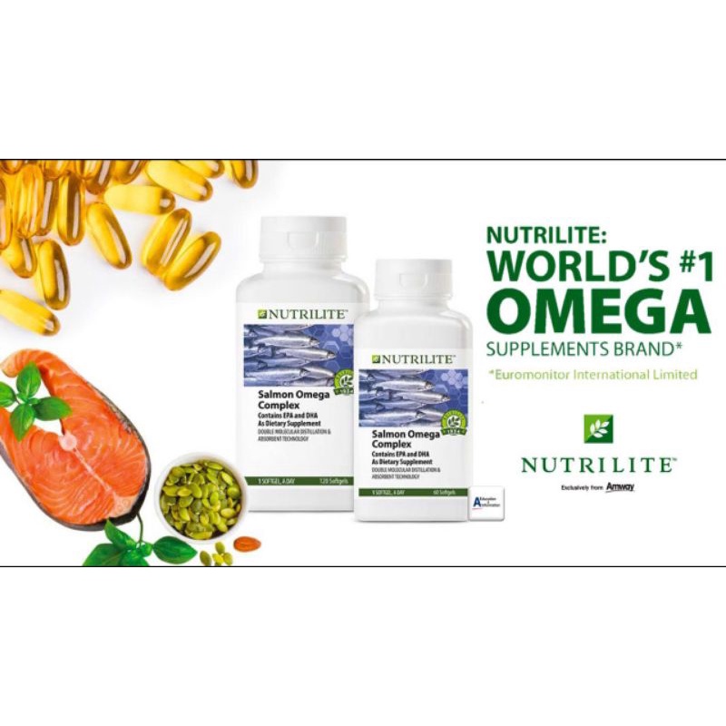 Nutrilite Salmon Omega complex-amway | Shopee Malaysia