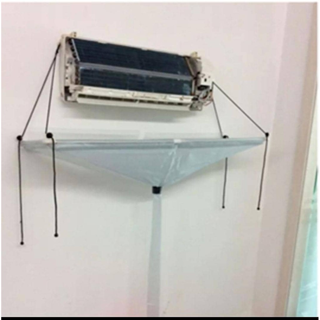 [Ready Stock]BASE COVER CANVAS FOR AIRCOND CLEANING / AIRCOND SERVICE ...