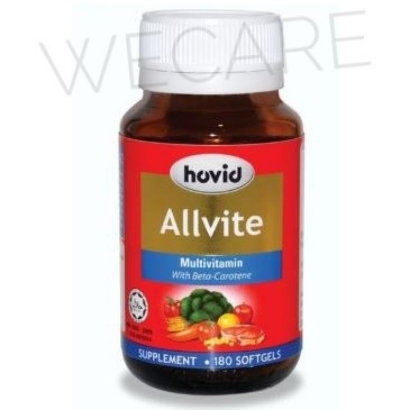 HOVID ALLVITE multivitamin with Beta-Carotene | Shopee Malaysia