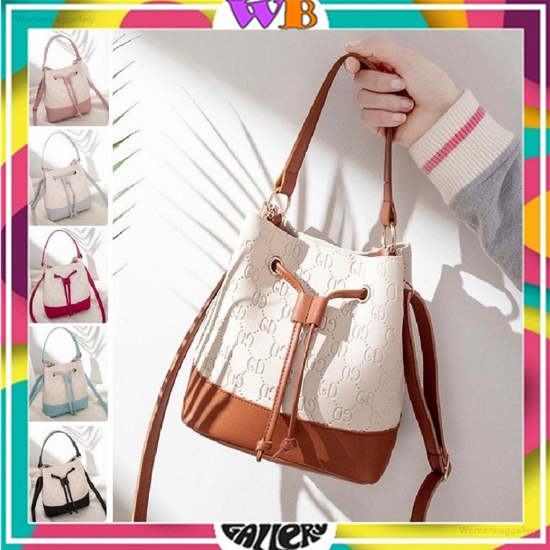 GD Women Korean Girl Bucket Sling Bag Shoulder Mini Bucket Sling ...