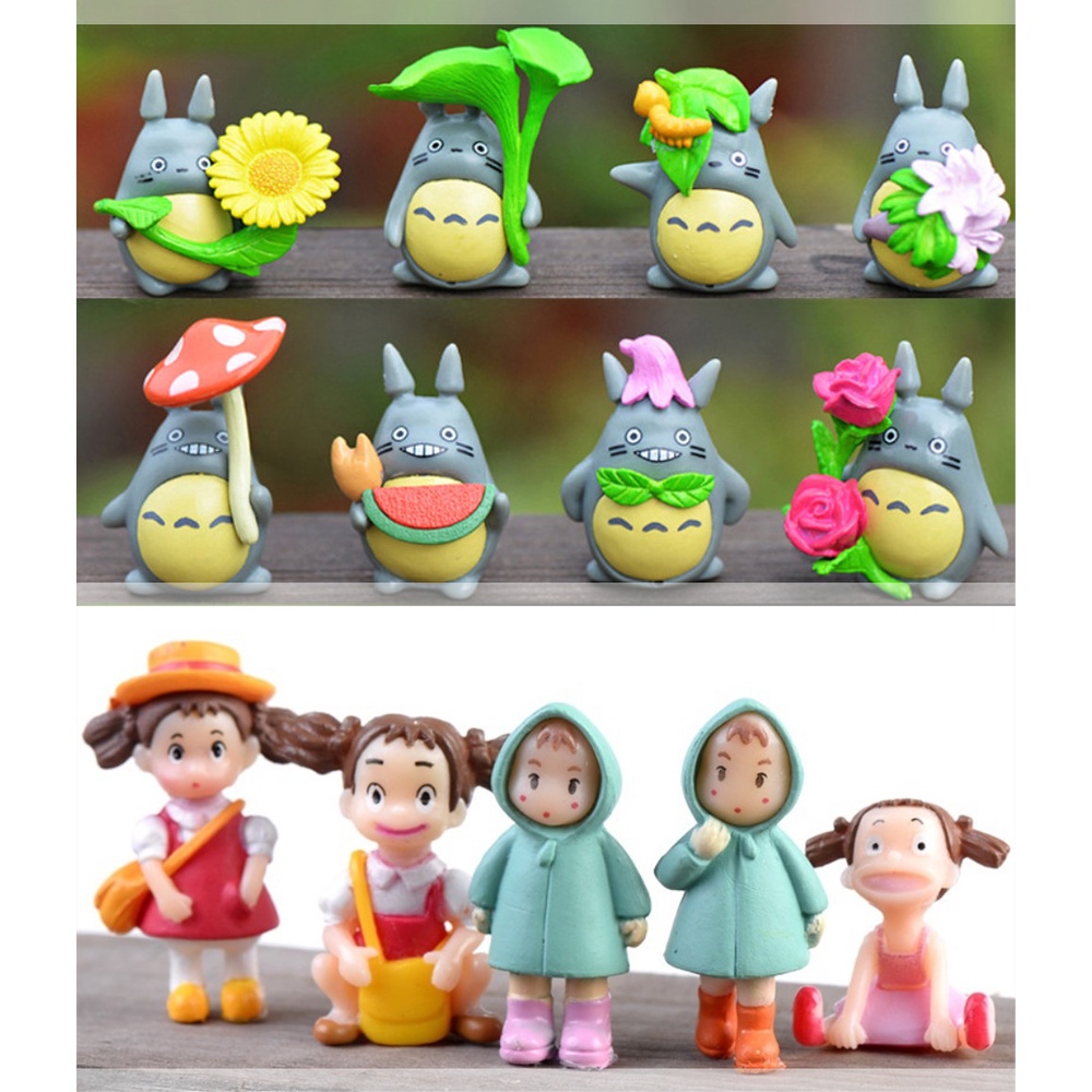FY Miniature Garden Doll House Succulent Terrarium Bonsai Cake Topper ...