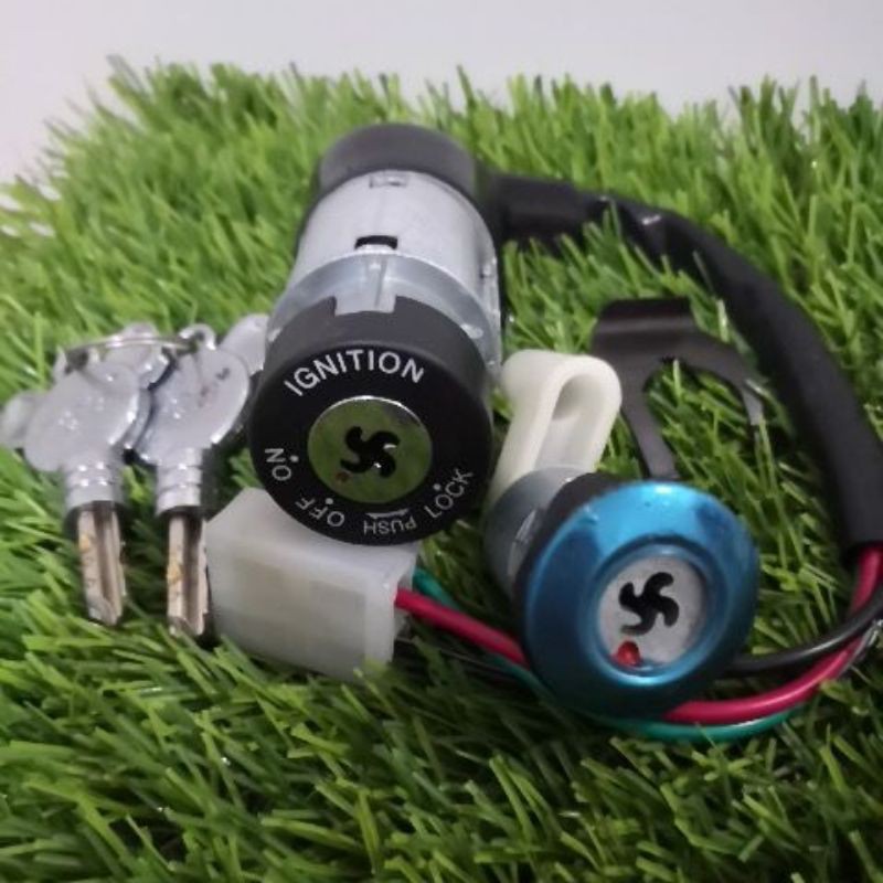 MAIN SWITCH SET WAVE100 MASTER DESIGN WITH SEAT LOCK | Shopee Malaysia