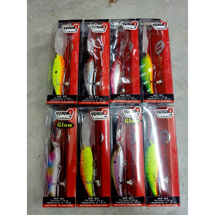 HINOMIYA H-FACTORY LURE HF-07 cranking lure bait VMC hook X Deep ...