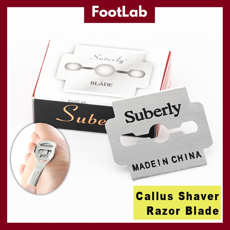 Suberly Replacement Refill Razor Blade Foot Pedicure Corn Callus ...