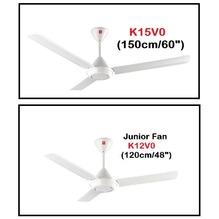 KDK CEILING FAN REGULATOR TYPE 3 BLADE (WHITE) | Shopee Malaysia