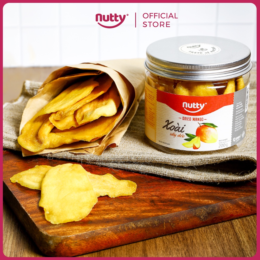 Nutty Dried Mango, Naturally Dried, Preservative Free, Colorant Free ...
