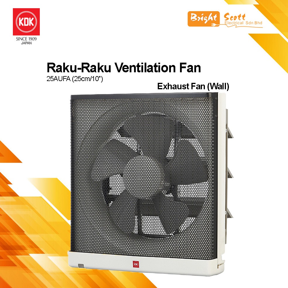 KDK 25AUFA 10" Wall Mounted Ventilating Fan | Shopee Malaysia