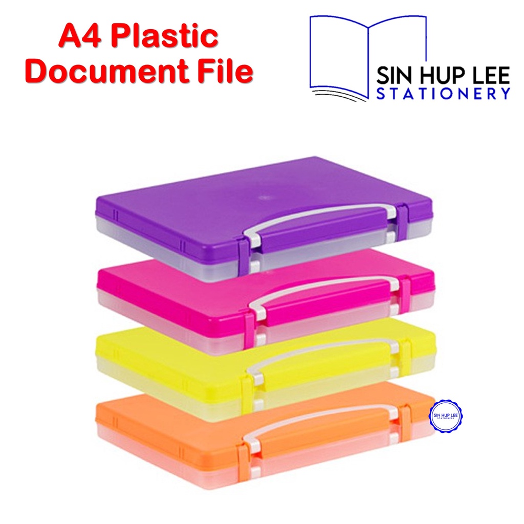Niso F4 Plastic Document Files Case Holder / Fail Dokumen Plastik FFH ...
