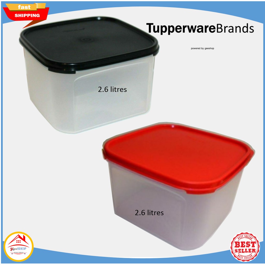 Tupperware Modular Mates Square Set(100% Original Tupperware) | Shopee ...