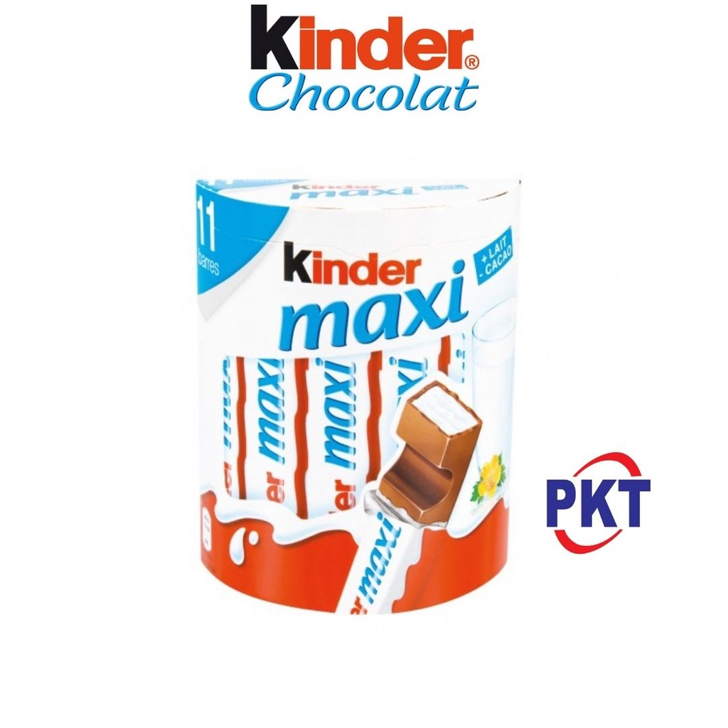 Kinder Maxi Chocolate T10 10x21g (210g) | Shopee Malaysia