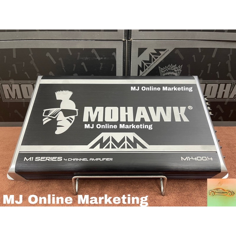 Mohawk Car Audio M1 Series 4 Channel Amplifier*100%Original*Perodua ...