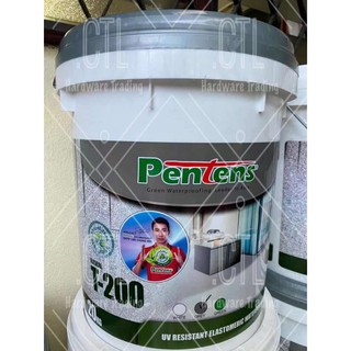 Pentens T-200 Resistant Elastomeric Waterproofing Coating 20KG (t200) *1 Tong Per Order ...