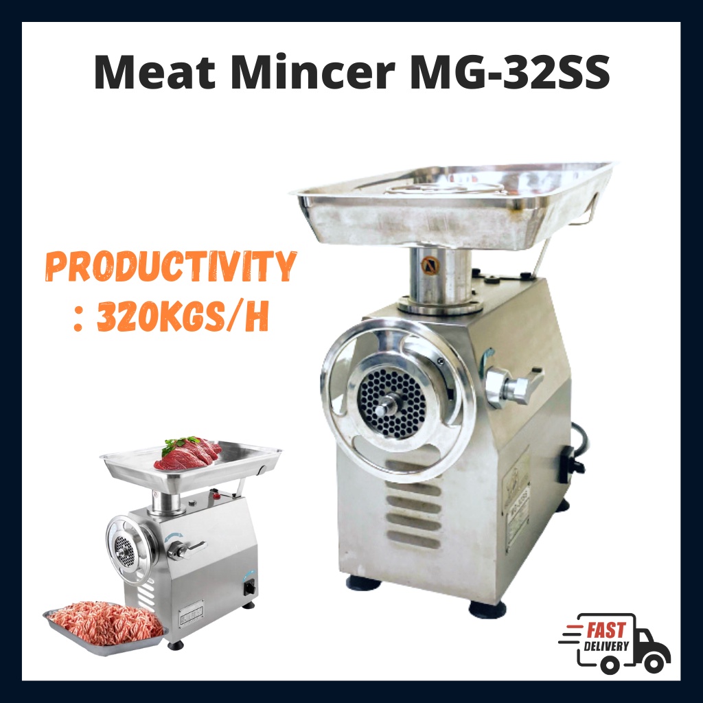 Meat Mincer Meat Grinder 415V Stainless Steel Heavy Duty Powerful ...