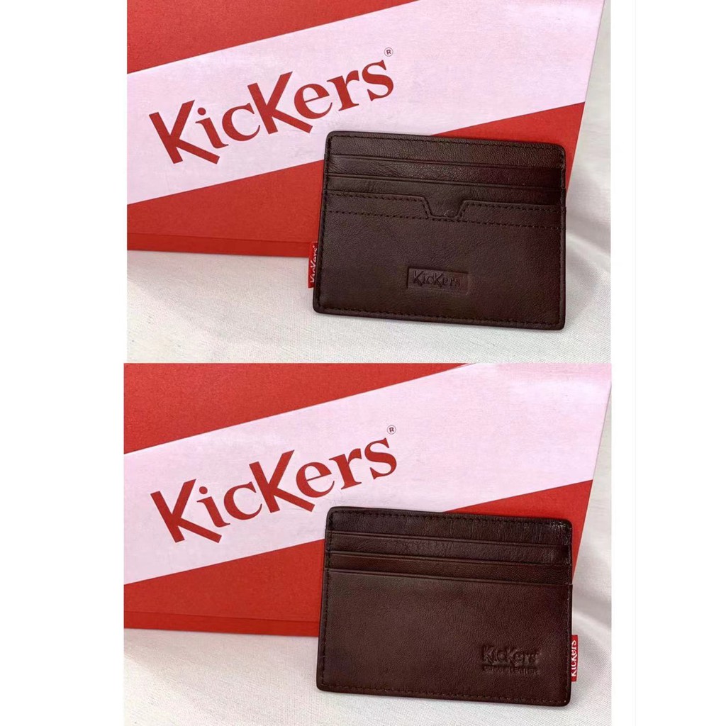 Kickers Card Holder Purse Wallet Original Genuine Leather 87177 ...