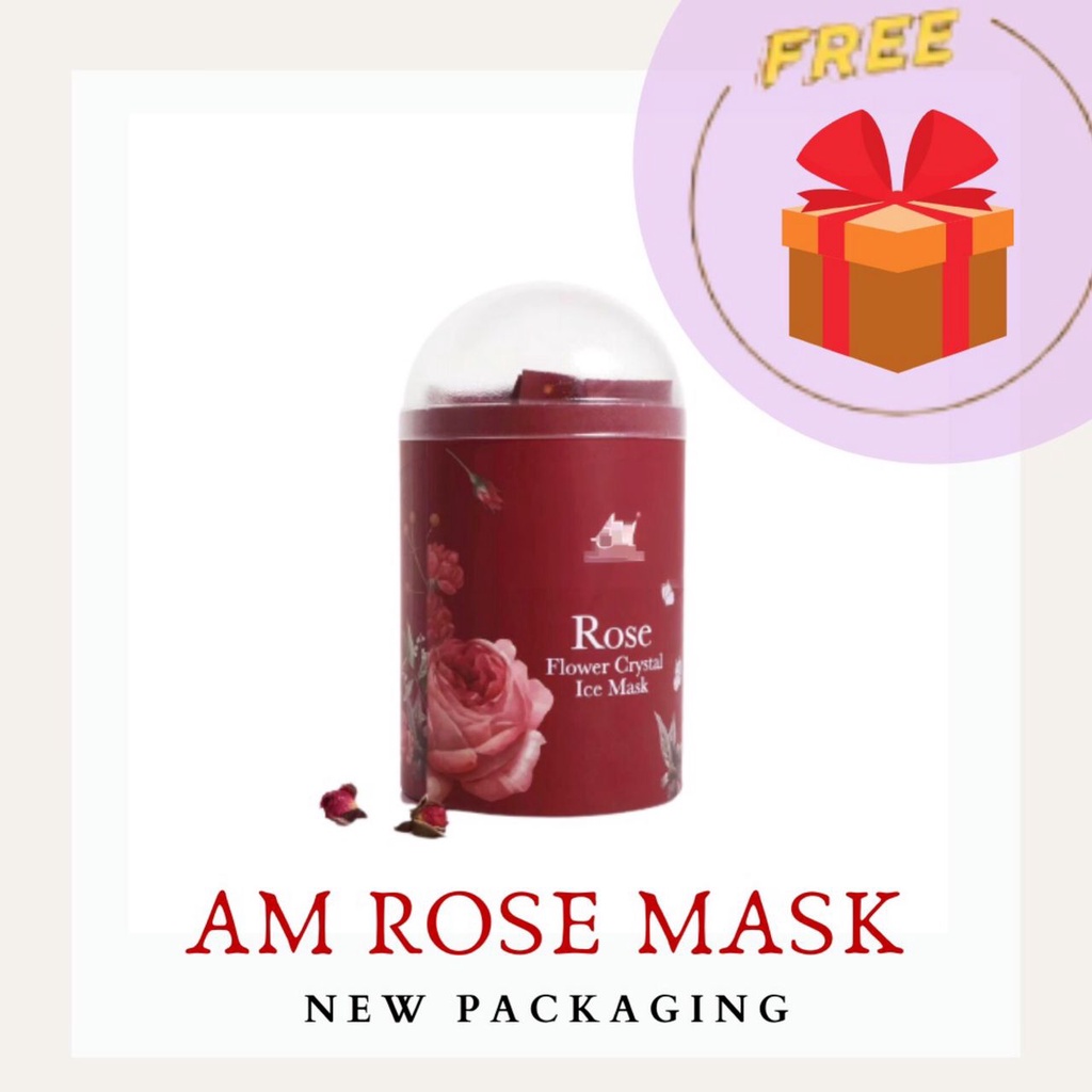 🔥Ready stock + Free Gift 🔥 Am rose mask 120gm (new packaging) | Shopee ...