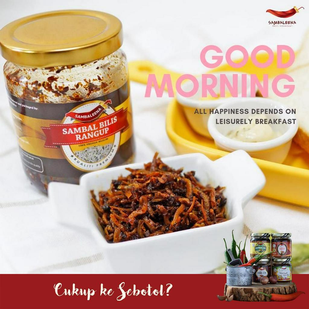 SEDAPP Sambal Bilis Rangup by Sambaleena (120g) | Shopee Malaysia
